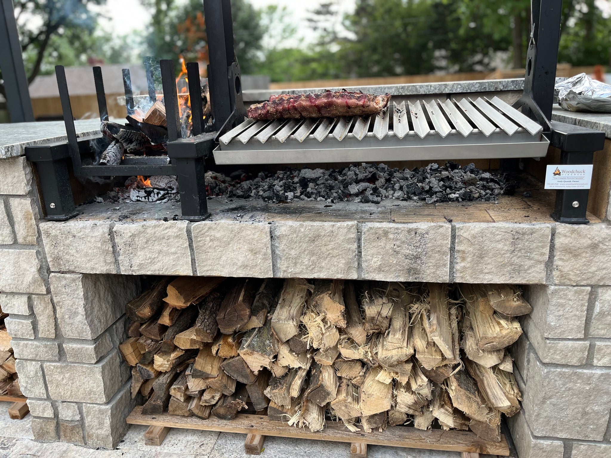 Argentine 30" Drop-In Santa Maria Live Fire Grill – Luxury Fire Canada